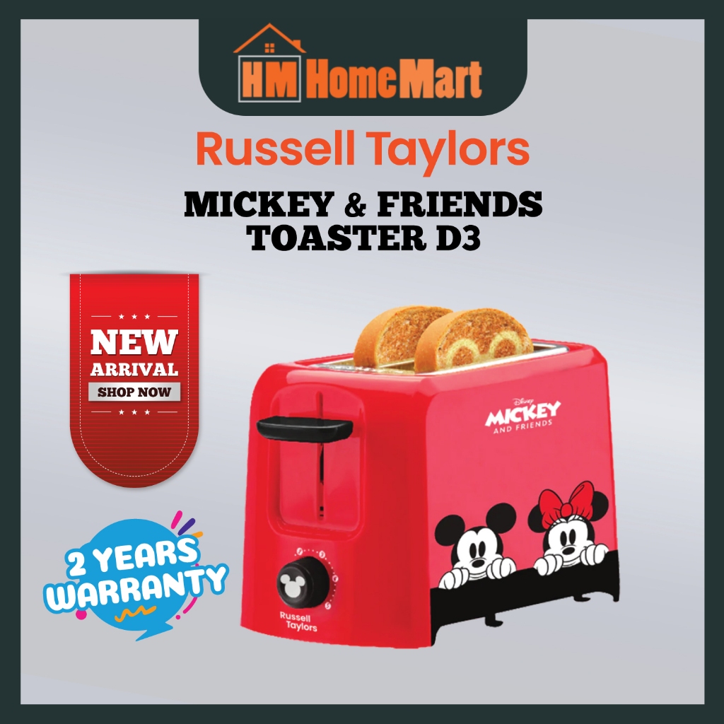 russell-taylors-disney-mickey-friends-toaster-d3-2-years-warranty